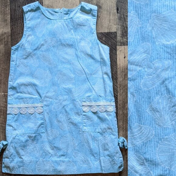 Lilly Pulitzer | Dresses | Lilly Pulitzer Girls Mini Dress Blue White ...